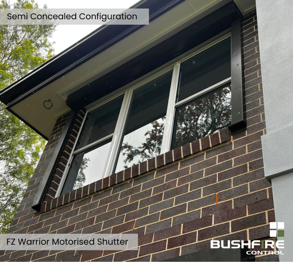 WARRIOR FZ Motorised Shutter - Bushfire Control