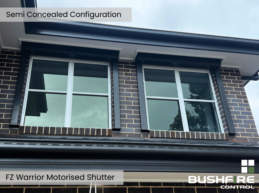 WARRIOR FZ Motorised Shutter - Bushfire Control