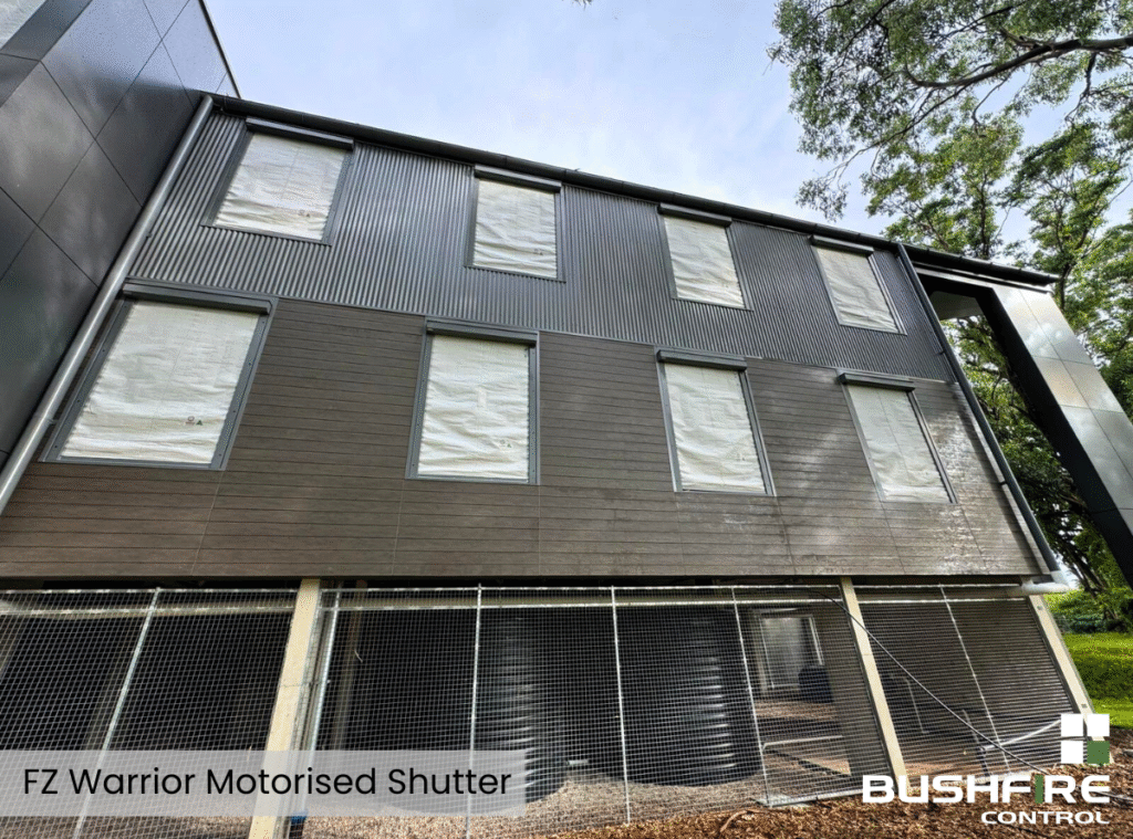 WARRIOR FZ Motorised Shutter - Bushfire Control