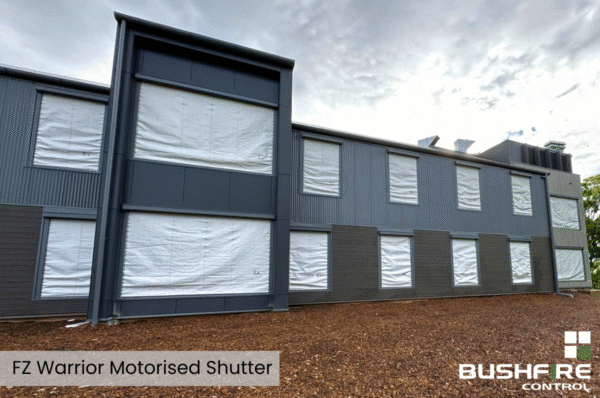 WARRIOR FZ Motorised Shutter - Bushfire Control